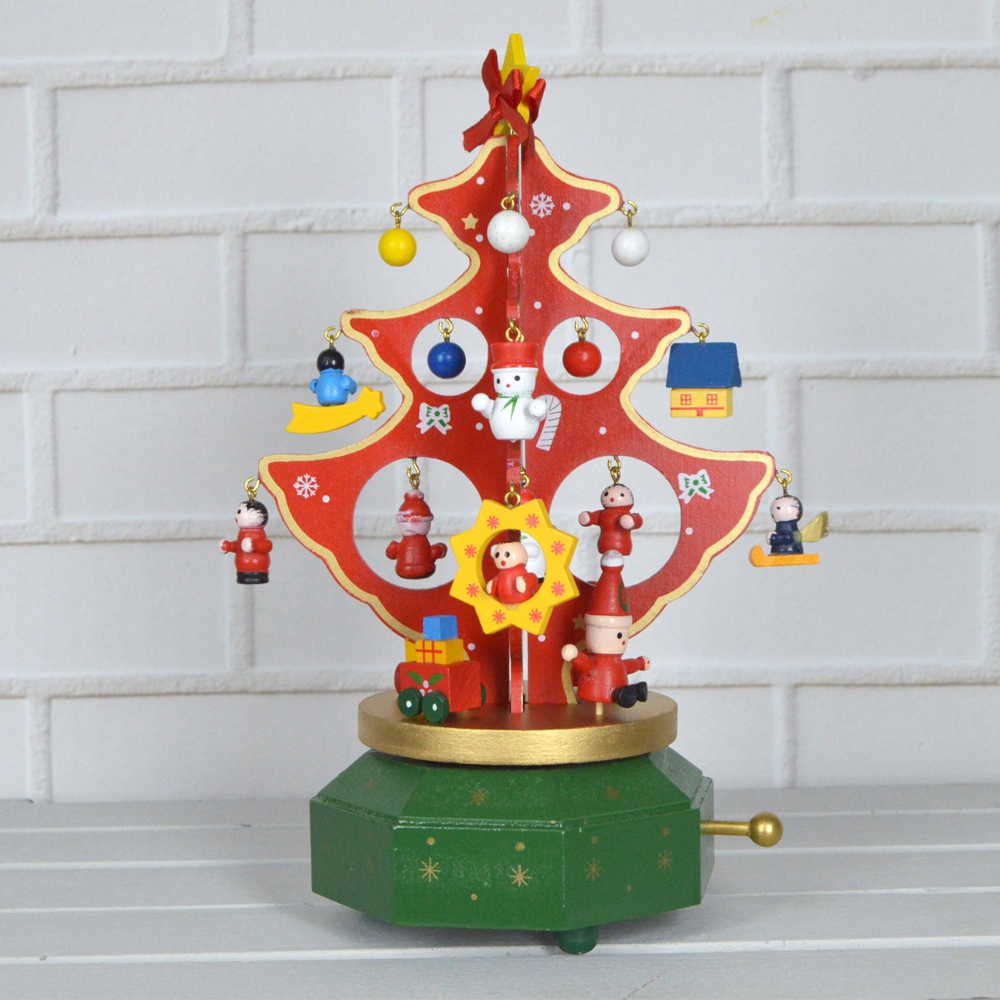 Party Supply Personalised Music Box Small Christmas Tree Diy | Tangchen